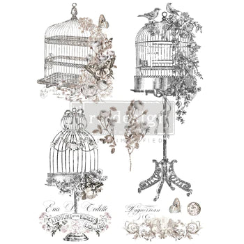 Transfer 24x35 - La Voliere – Victorian Porch