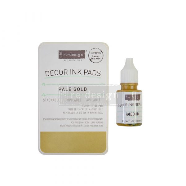 Pale Gold Ink Pad & Case – Victorian Porch